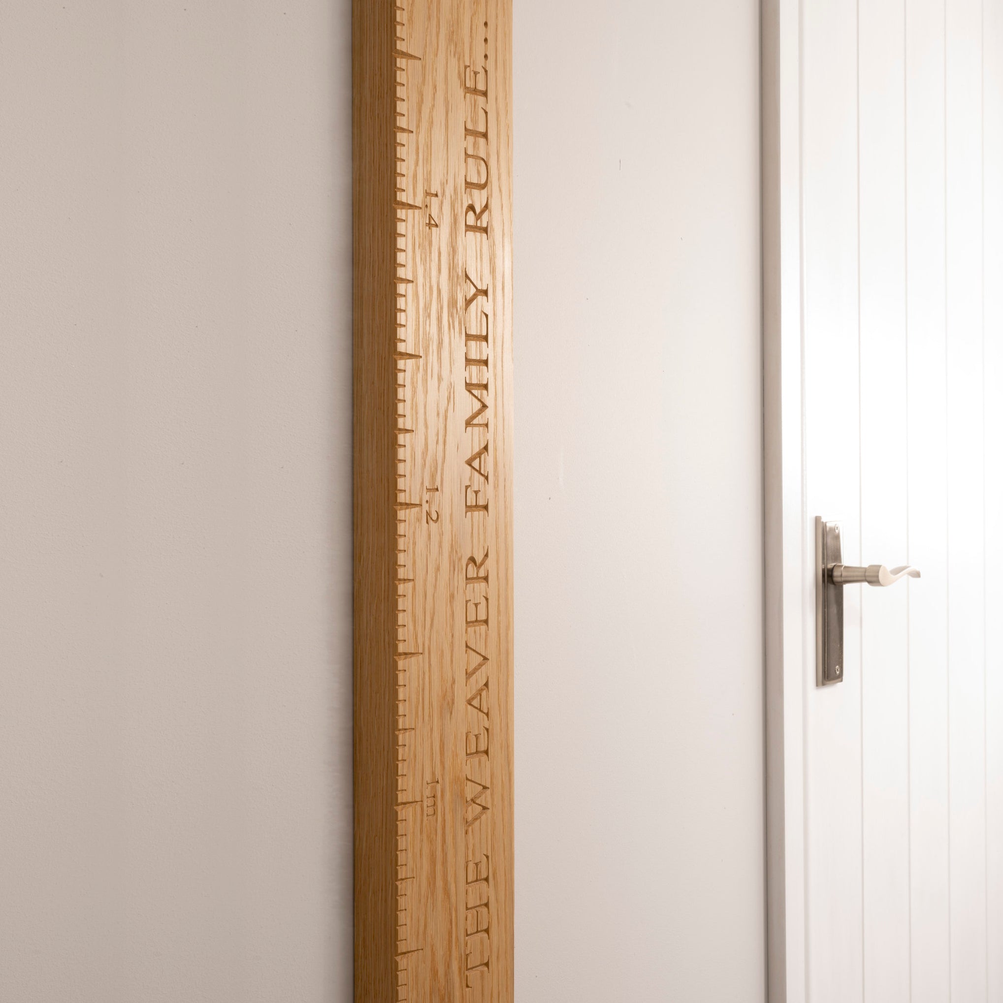 Personalised Wooden Compact Height Chart – The Engraved Oak Company