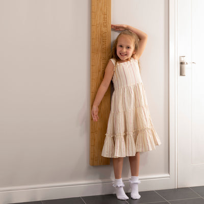 Personalised Wooden Compact Height Chart – The Engraved Oak Company
