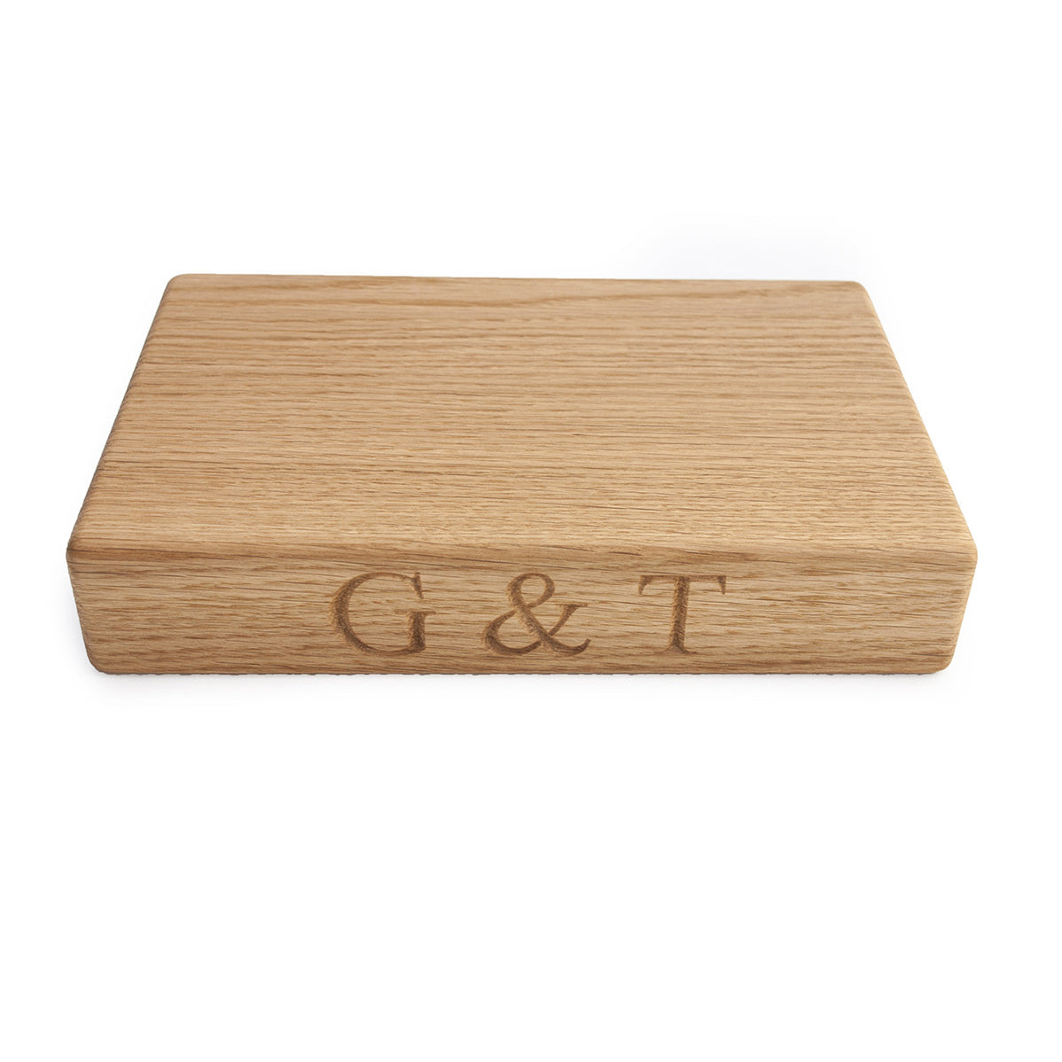 Gin and tonic chopping boards | Personalised | The Engraved Oak Company