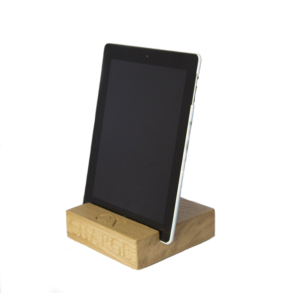 Personalised Tablet Stand – The Engraved Oak Company