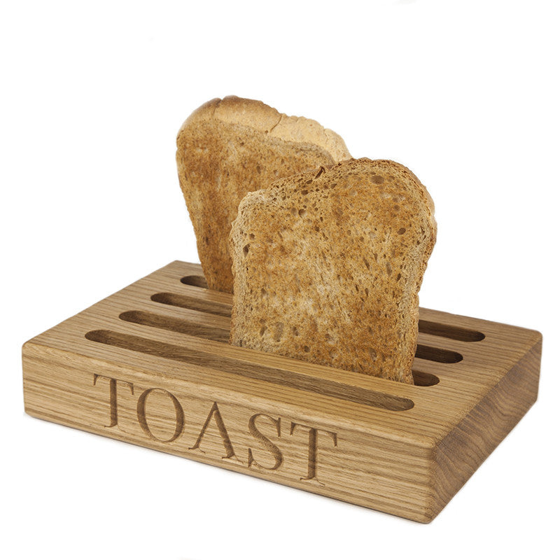Personalised Toast Rack – The Engraved Oak Company